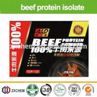 China Odorless  GMP Food Supplement Hydrolyzed  Beef Whey Isolate for sale