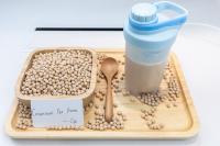 China High Viscosity Non GMO CAS 9064-67-9 Textured Pea Protein for sale