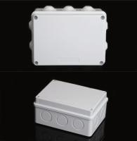 China 10 Entry Holes Rectangular Junction Box Electrical Knockout Boxes 150X110X70mm for sale