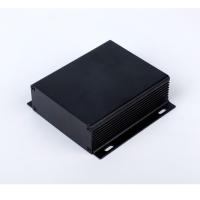 China 82*28*100mm Black Aluminum Heatsink Enclosure For Electronic Project Box With Wall-mount for sale