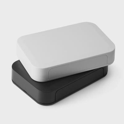 China White 150*100*28mm Sleek ABS Plastic Vented Router Enclosure Modem Router Housing for sale