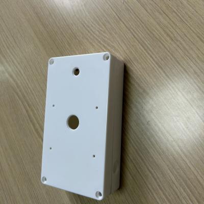 China UV Stabilizer Outdoor Weatherproof White Plastic Polycarbonate Enclosures for Electronics for sale
