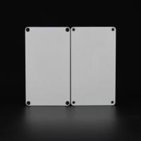 China WHITE SCREWED PLASTIC ENCLOSURES OUTDOOR WATERPROOF PLASTIC BOXES FOR ELECTRICAL for sale