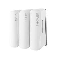 China 300ml Disposable Bag Type 3 Head Wall Mounted Soap Dispenser For Lotion Shampoo for sale