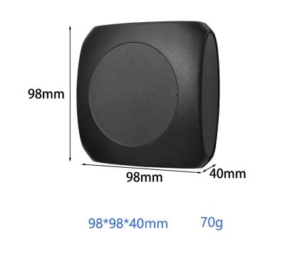 China 98*98*40mm Black IoT Communication Network Housing with Texture Surface for sale