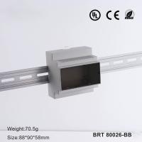 China 5 Module DIN Rail Enclosure for PCB & Electronics DIN Rail Box In UL 94 V0 Material for sale