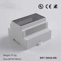 China 5 Module DIN Rail Enclosure for PCB & Electronics DIN Rail Box In UL 94 V0 Material for sale