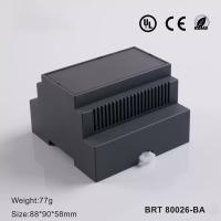 China 5 Module DIN Rail Enclosure for PCB & Electronics DIN Rail Box In UL 94 V0 Material for sale