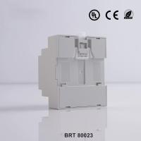 China DIN Rail Enclosure 4 Module DIN Rail Housing For PCB Relays & Modules In Fireproof ABS for sale