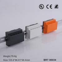 China DIN Rail Enclosure BRT80034 105.6x86.8x48.4mm DIN Rail Box For Industrial Control & Power Supply for sale