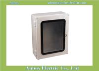 China Transparent Cover 500x400x195mm Lockable Plastic Enclosures for sale