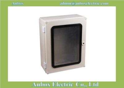 China Transparent Cover 500x400x195mm Lockable Plastic Enclosures for sale