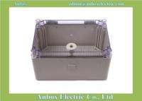 China PC Clear Ip65 300x200x160mm Lockable Plastic Enclosures for sale