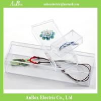 China 2.1mm Thinkess Transparent PS Clear Plastic Enclosures for sale