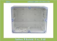 China Large Plastic Ip66 320*240*140mm Clear Lid Enclosures for sale