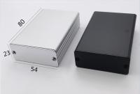 China Laser Silkscreen 54*23*80mm Extruded Aluminum Project Box for sale