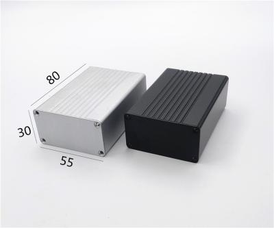 China Custom Length 55*30*80mm Aluminum Metal Housing PCB Enclosure for sale