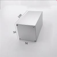 China 56*56*100mm Square Metal Housing Aluminum Case for Control Panel PCB Fitting for sale