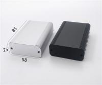 China 58*25*85mm PCB Anodizing Aluminum Instrument Enclosure for sale