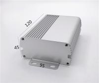 China Silver 95*45*120mm Custom Extruded Aluminum Metal Housing for Projects for sale