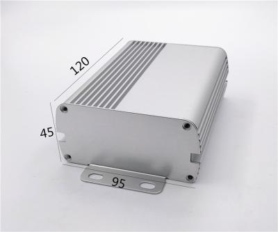 China Silver 95*45*120mm Custom Extruded Aluminum Metal Housing for Projects for sale