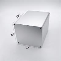 China Matt Black 97*84*125mm Aluminum Box for Industrial Enclosure for sale