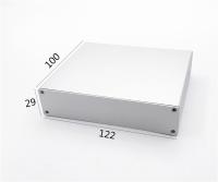 China White Electronic 122*29*100mm Extruded Aluminum Box for sale