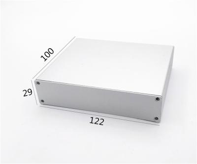 China White Electronic 122*29*100mm Extruded Aluminum Box for sale
