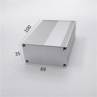 China 69*35*100mm Divided Body  Sandblasting Surface Extruded Aluminum Enclosure Boxes for sale