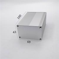 China 69*43*100mm Divided Body  Sandblasting Aluminum Extrusion Enclosure for sale