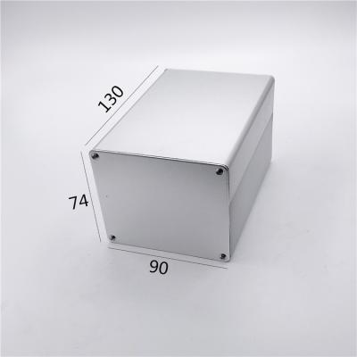 China 90*74*130mm Aluminum Extrusion Electronic Enclosure for sale