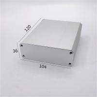 China 104*36*120mm Custom Extruded Aluminum Case In White for sale