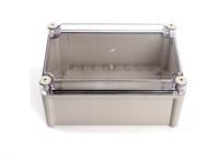 China PCB Junction Box 280*190*130mm Ip65 Enclosure Clear Lid for sale