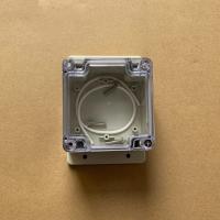China IP65 ABS PCB Plastic Junction Box 83*81*56mm 100*68*50mm With Ear for sale