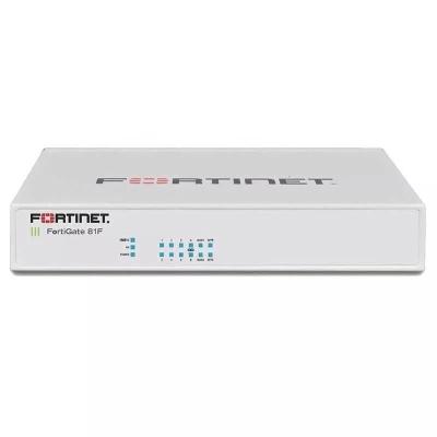 China Fortinet FG-81F Network Security Firewall with 8 GE RJ45 Ports, 2 WAN Ports and 128GB SSD Storage for sale
