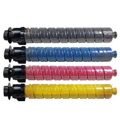China Compatible Ricoh MP C3503 Toner Cartridge Black Cyan Magenta Yellow 18000 Pages for sale