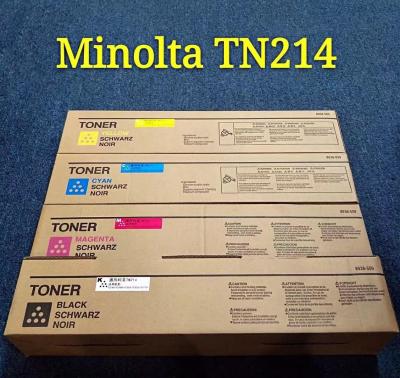 China TN214 Compatible Toner Cartridge for Konica Minolta Bizhub C7721 C7720 24000 Pages Black for sale