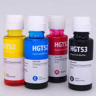China HGT51 T52 Refillable UV Dye Ink Cartridge 70ml with 24-Month Warranty for Inkjet Printers for sale