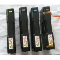 China Ricoh C220 Compatible Toner Cartridge 2000 Pages Black Cyan Magenta Yellow for Aficio C220N for sale