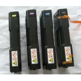 China Ricoh C220 Compatible Toner Cartridge 2000 Pages Black Cyan Magenta Yellow for Aficio C220N for sale