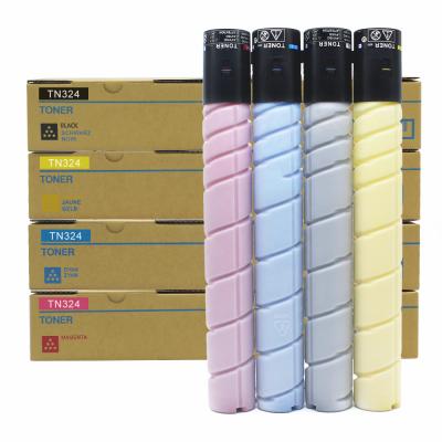 China Compatible TN-324 Toner Cartridge for Konica Minolta Bizhub C258 C308 C368 27000 Pages Black for sale