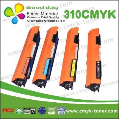 China ISO CE Certified Color Toner Cartridge Set C K M Y for CP1025 CP1025NW 1000 Pages for sale