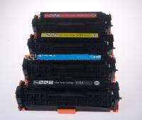 China Compatible CE410A HP Color LaserJet Toner Cartridge PRO300 400 3600 Pages for sale