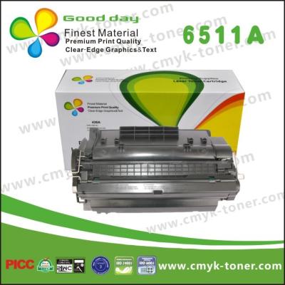 China Q6511A Black Toner Cartridge Compatible HP LaserJet 2410 300g Large Capacity 6000 Pages for sale