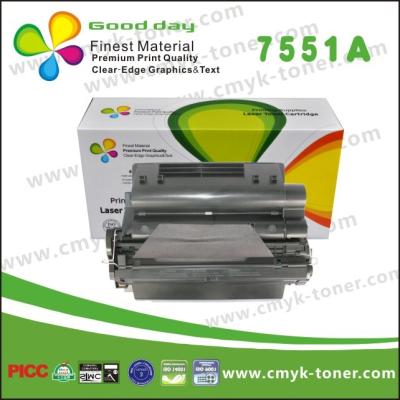 China Compatible Black Laser Toner Cartridge Q7551A for HP LaserJet P3005 300g for sale