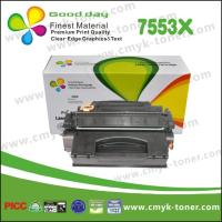 China Compatible HP Q7553X Black Toner Cartridge 220g High Yield 7000 Pages for sale