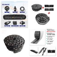 China Chain Track Link pads Excavator Undercarriage Parts For Komatsu PC200 PC60 PC70 PC120 for sale