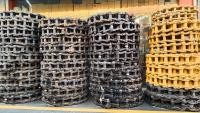 China Chain Track Link pads Excavator Undercarriage Parts For Komatsu PC200 PC60 PC70 PC120 for sale