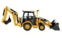 China Diecast Alloy Excavator Scale Model 1:50 For  420E IT Backhoe Loader for sale