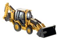 China Diecast Alloy Excavator Scale Model 1:50 For  420E IT Backhoe Loader for sale